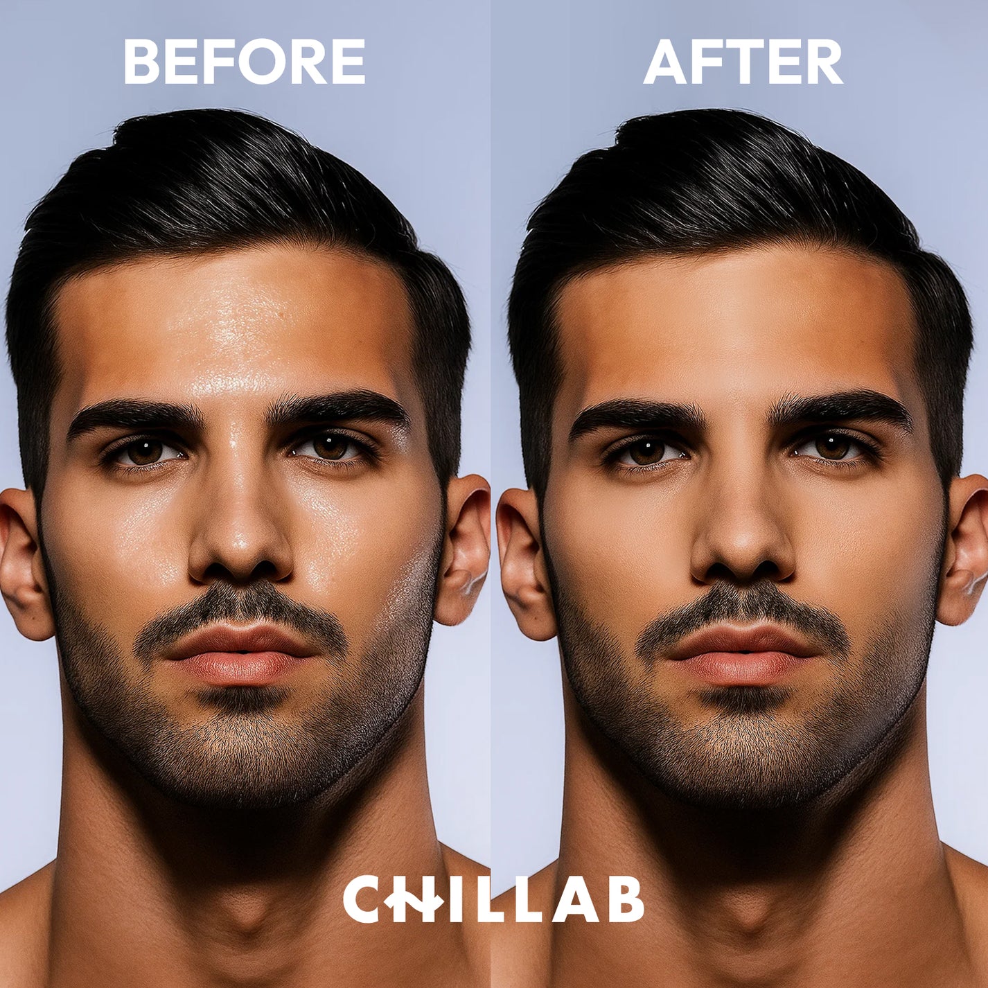 CHILLAB Lavender Matte Powder Powder-Free Innovation Ultra Oil Control