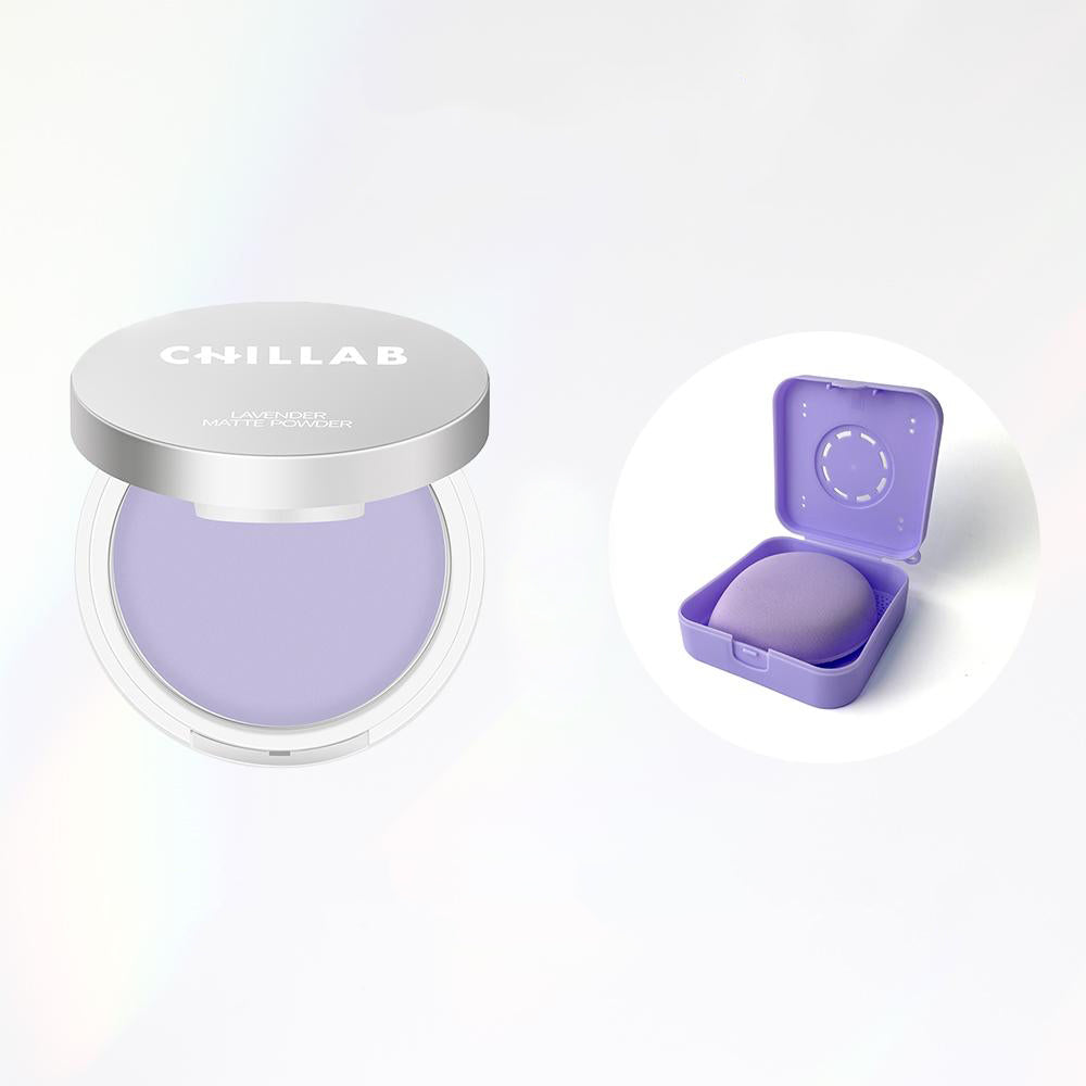 Lavender Matte Powder & Max Cloudy Puff Duo – CHILLAB
