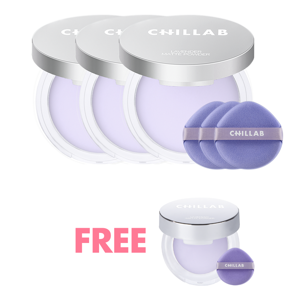 CHILLAB Lavender Matte Powder Powder-Free Innovation Ultra Oil Control