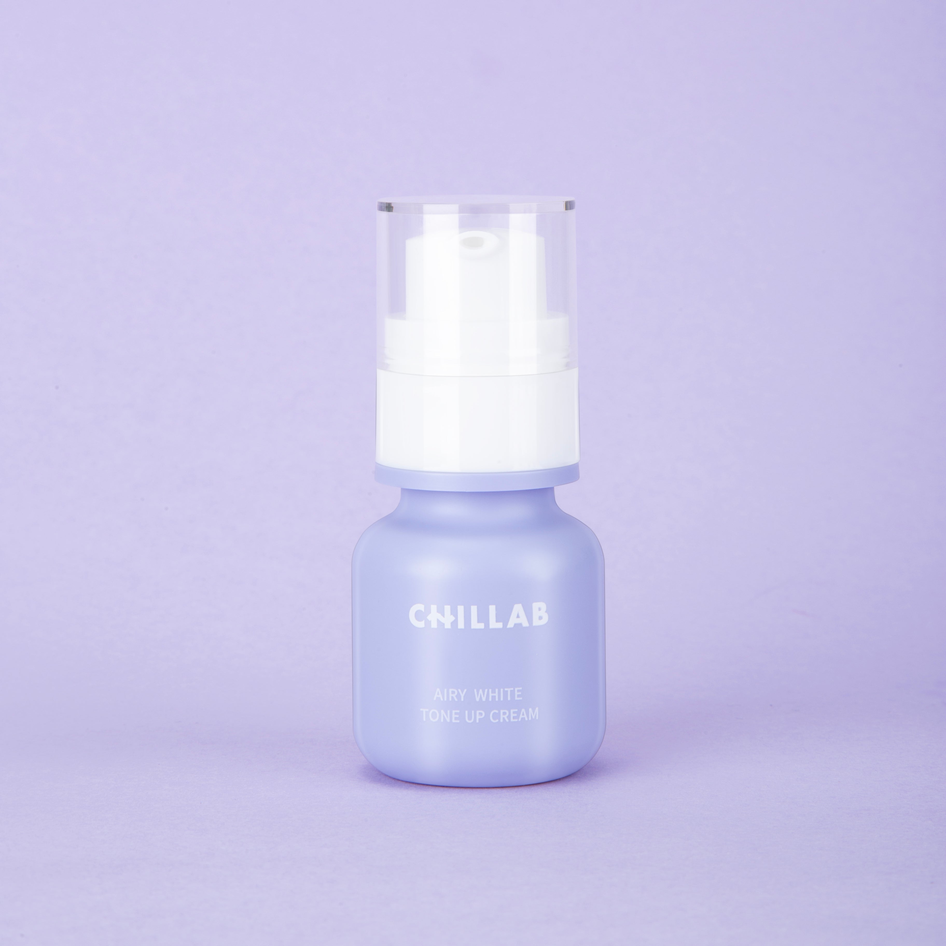 Chillab Airy White Tone up Cream Crema perezosa transparente natural ...