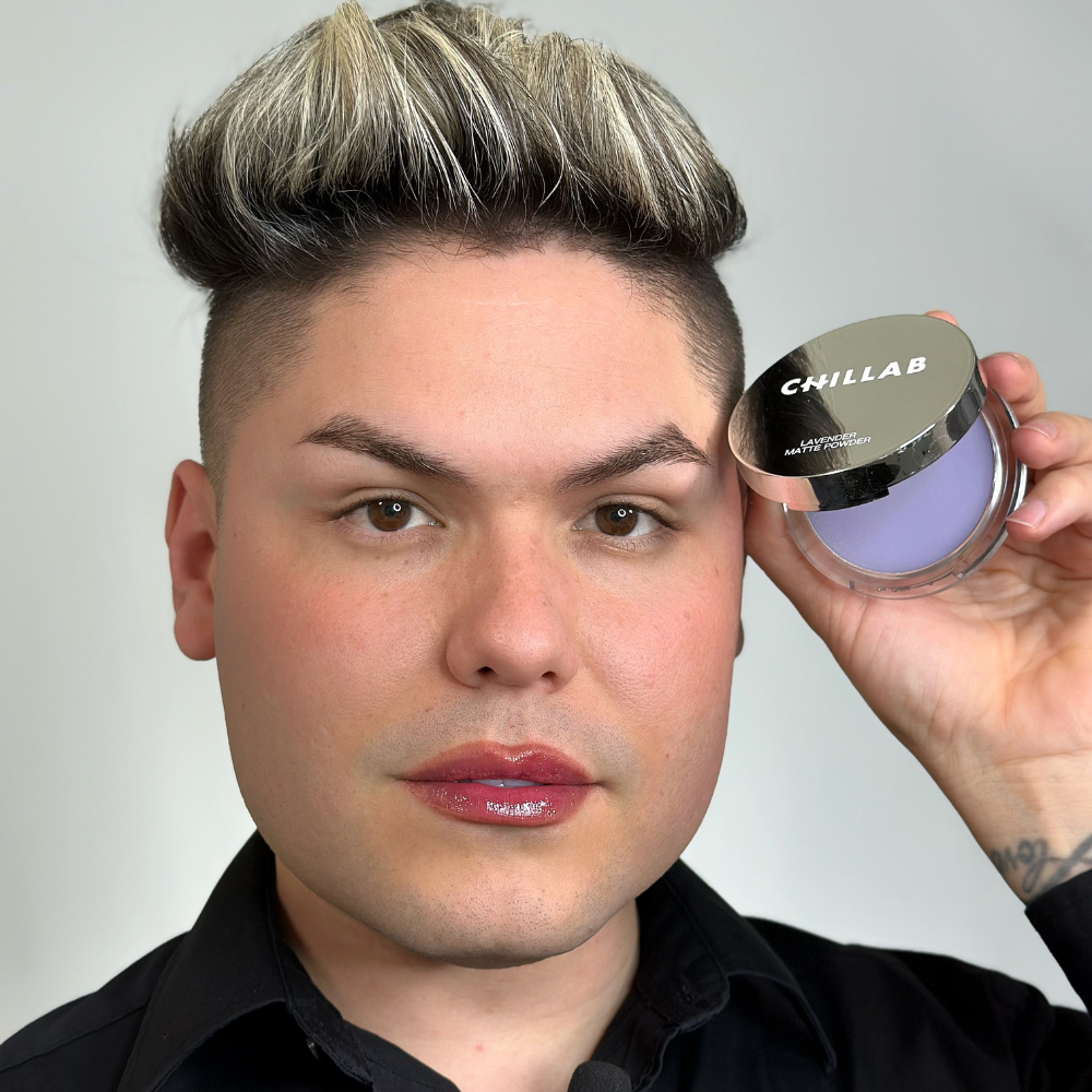 CHILLAB Lavender Matte Powder Powder-Free Innovation Ultra Oil Control